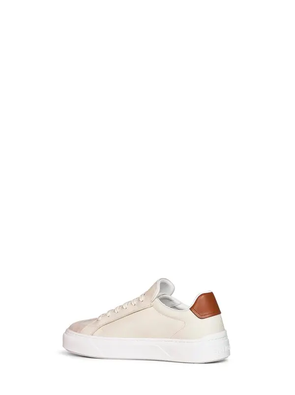 FERRAGAMO Calf Leather Gancini Sneakers