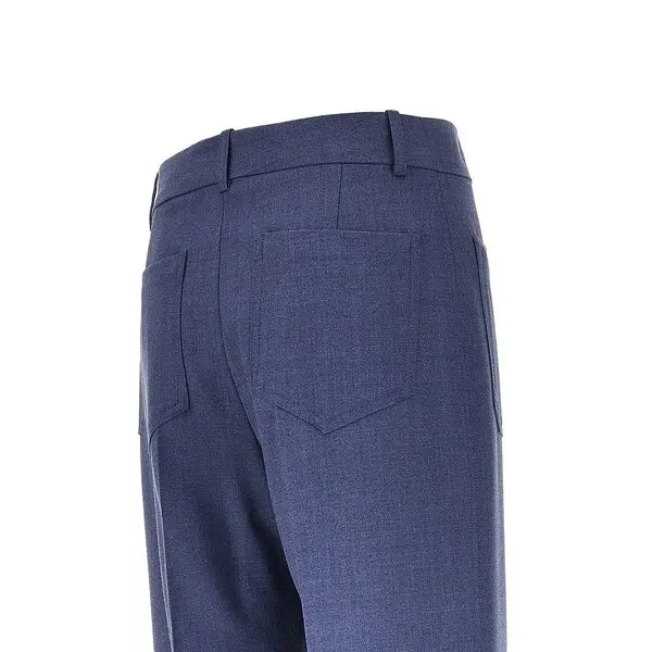 Victoria Beckham Alina Wool-blend Wide Leg Pants