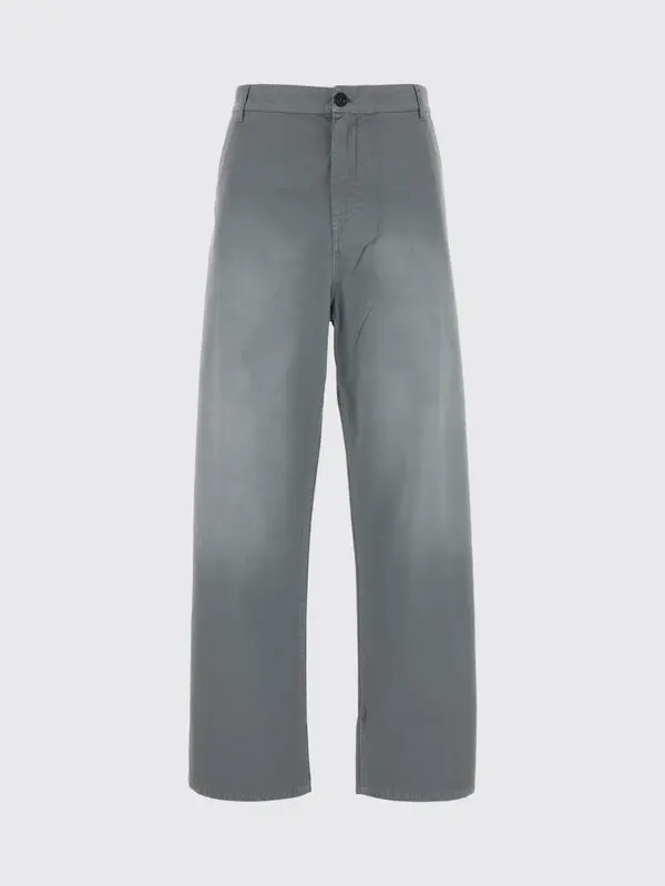 Miu Miu Wide Leg Cotton Pants - Multicolor