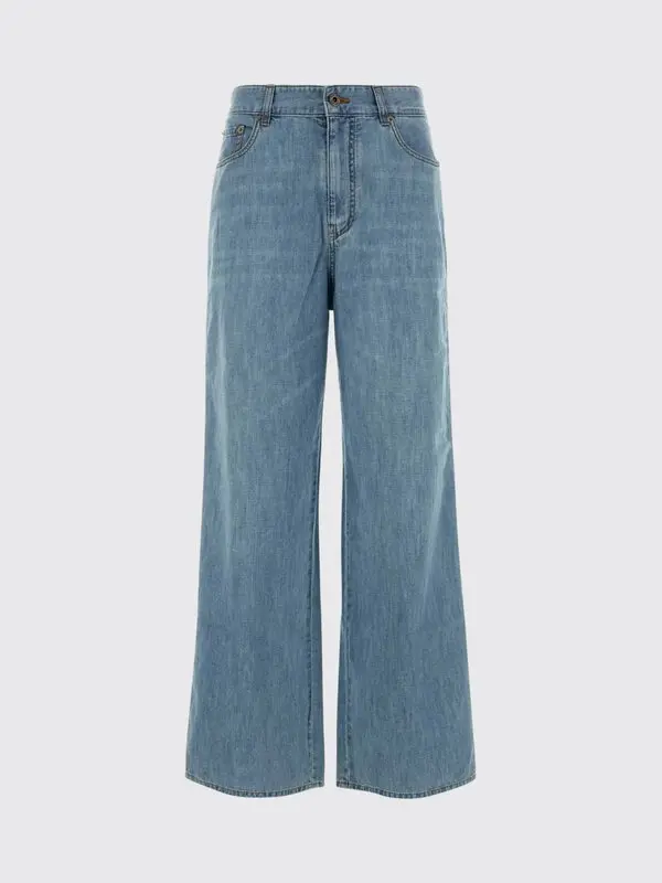 Miu Miu Wide Leg Jeans - Blue