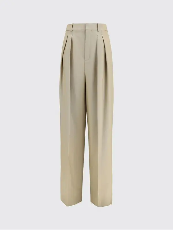 Saint Laurent Pants Mustard