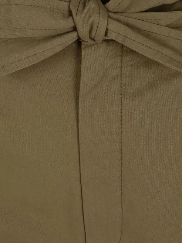 Saint Laurent Cotton Pants - Brown