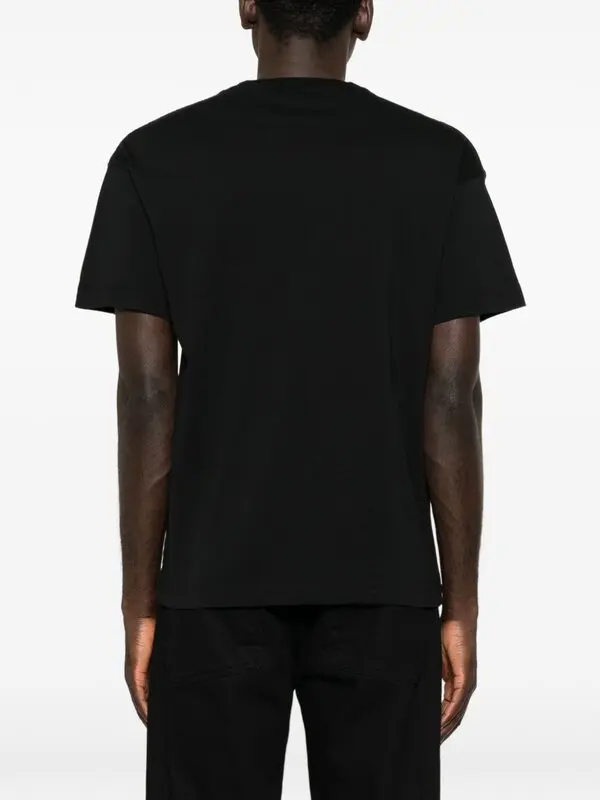 Palm Angels Stamp Logo Cotton T-shirt