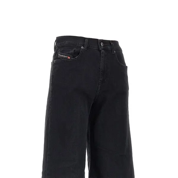 DIESEL® 1978 D-akemi Wide Leg Denim Pants