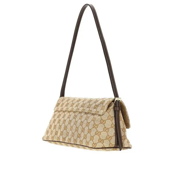 Gucci Gg Original Fabric Madison Shoulder Bag - Cream