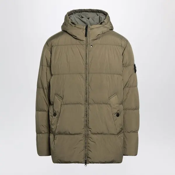 Stone Island Water-repellent Puffer Jacket - Green