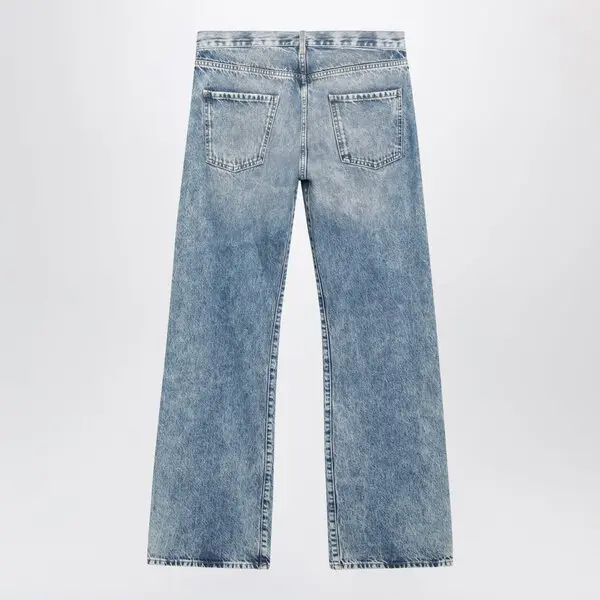 MAISON MARGIELA Light Washed Denim Jeans With Contrast Pocket Inserts