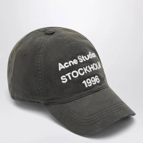Acne Studios 1996 Logo Baseball Cap - Black