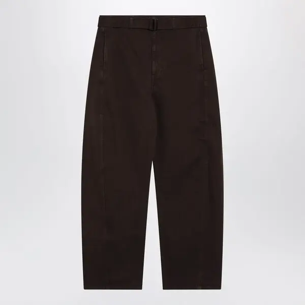 LEMAIRE Cotton Trousers With Belt