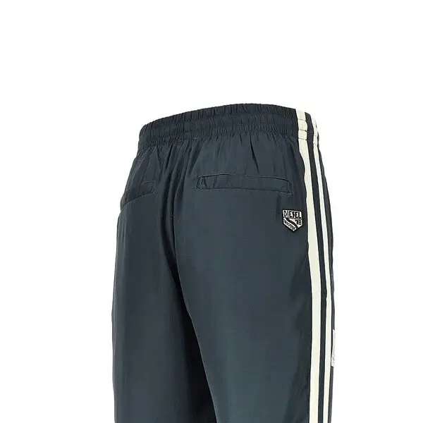 DIESEL® Satin Track Pants With Patches
