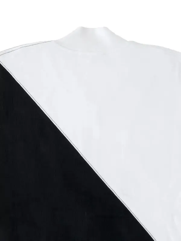 Versace Embroidered Logo Cotton Zip Sweatshirt