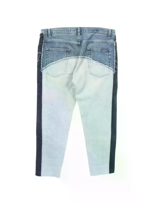 Dolce & Gabbana 2000s Panelled Raw-edge Jeans