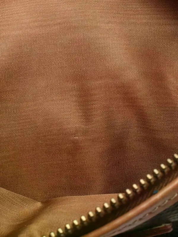 Celine Macadam Pattern Shoulder Bag - Brown