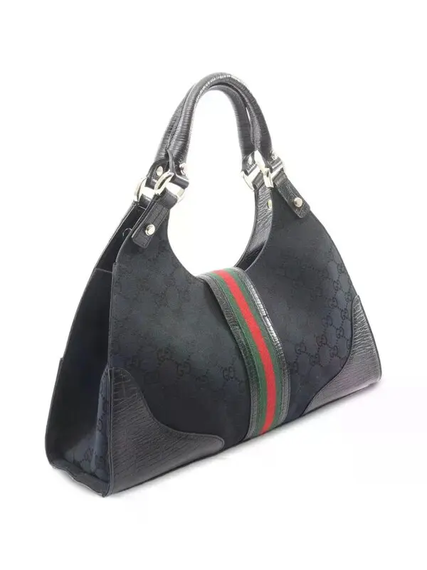 Gucci 2010s Sherry Line Gg Canvas Handbag