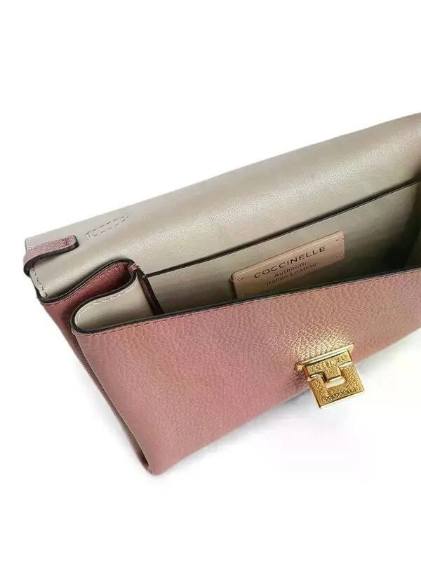 COCCINELLE Mini Grainy Leather Tote Bag