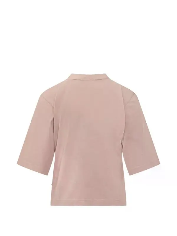 Palm Angels Rhinestone Boxy T-shirt - Pink