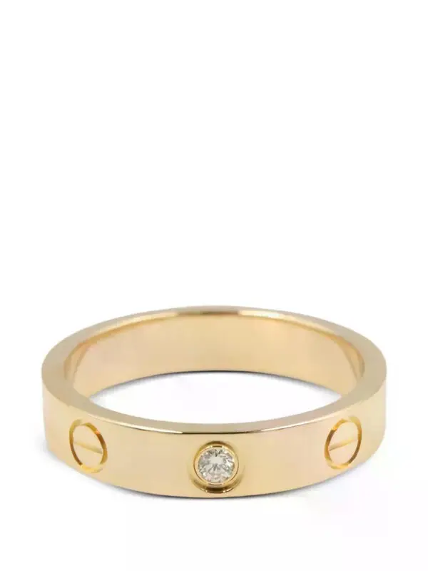 Cartier 2010s Mini Love Diamond Ring