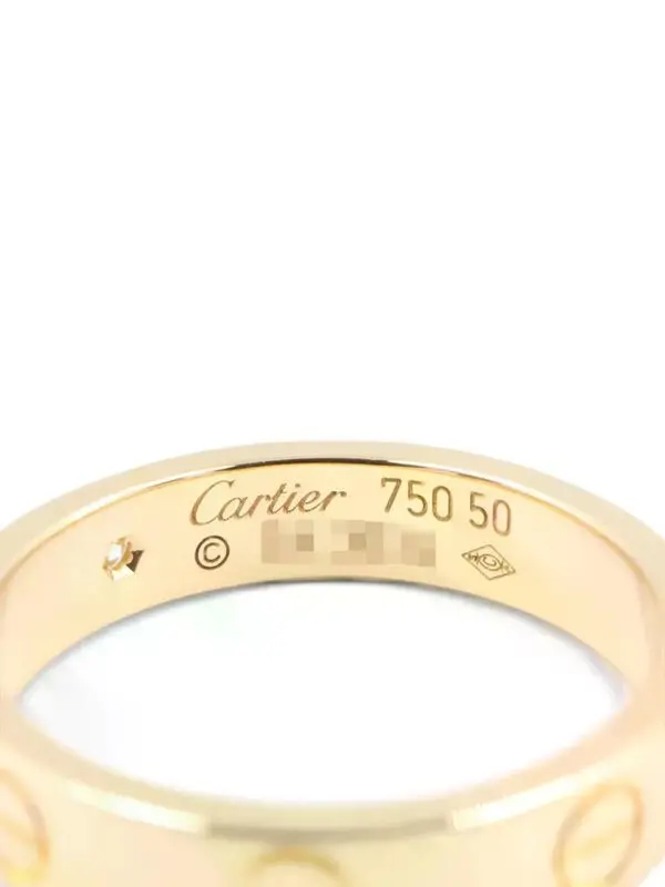 Cartier 2010s Mini Love Diamond Ring