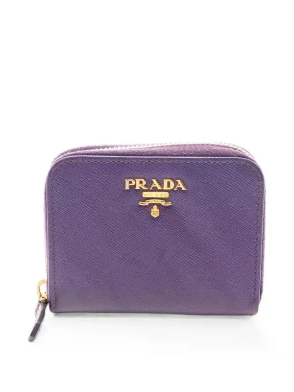 Prada 2000s Saffiano Leather Coin Purse