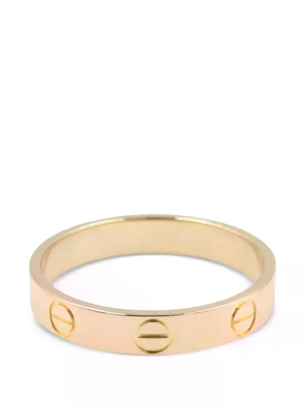 Cartier 18k Yellow Mini Love Ring - Gold