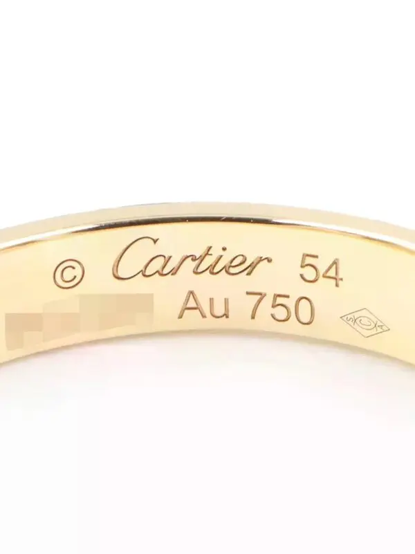 Cartier 18k Yellow Mini Love Ring