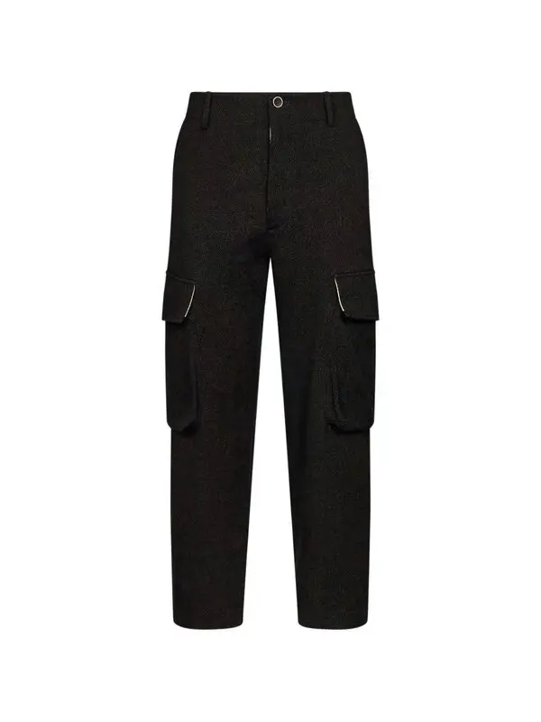 UMA WANG Belt-loop Buttoned Cargo Pants