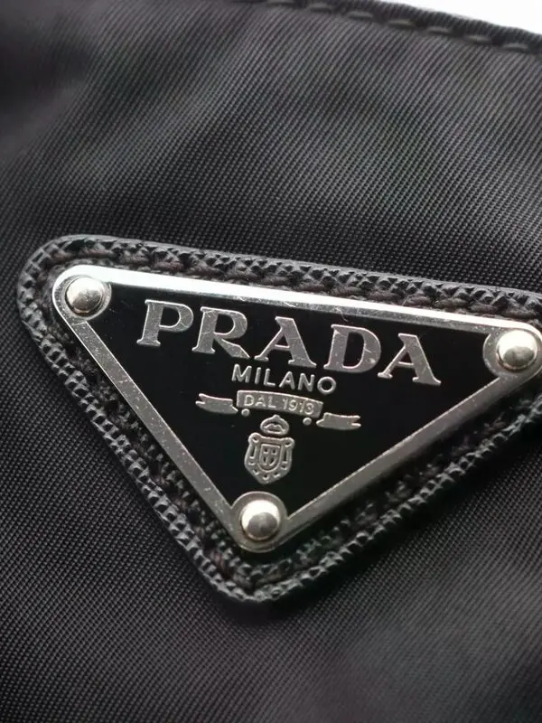 Prada 2000s Logo-plaque Shoulder Bag