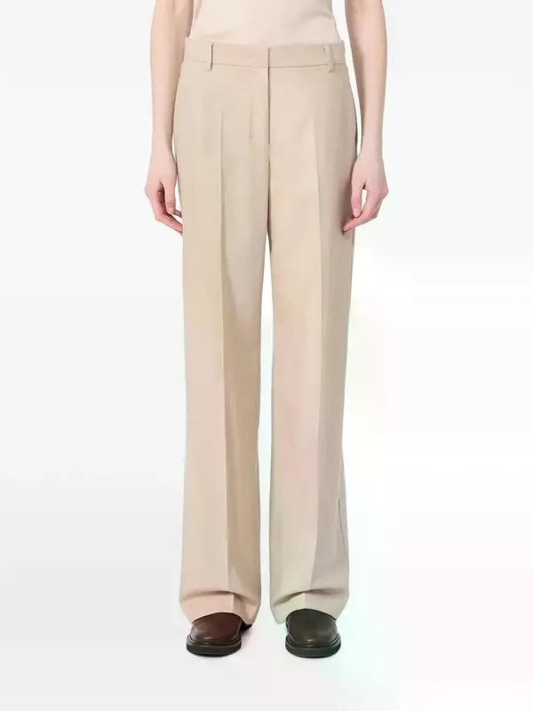 Max Mara Pressed-crease Trousers