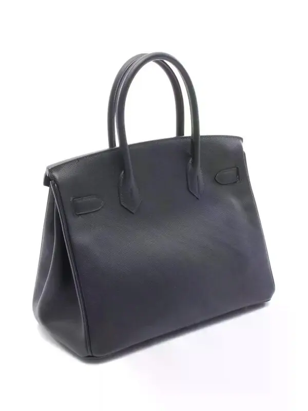 Hermès 30 Birkin Handbag - Black