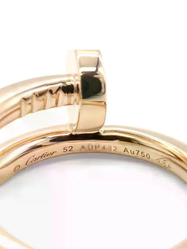 Cartier 18k Rose Gold Juste Un Clou Ring - Pink