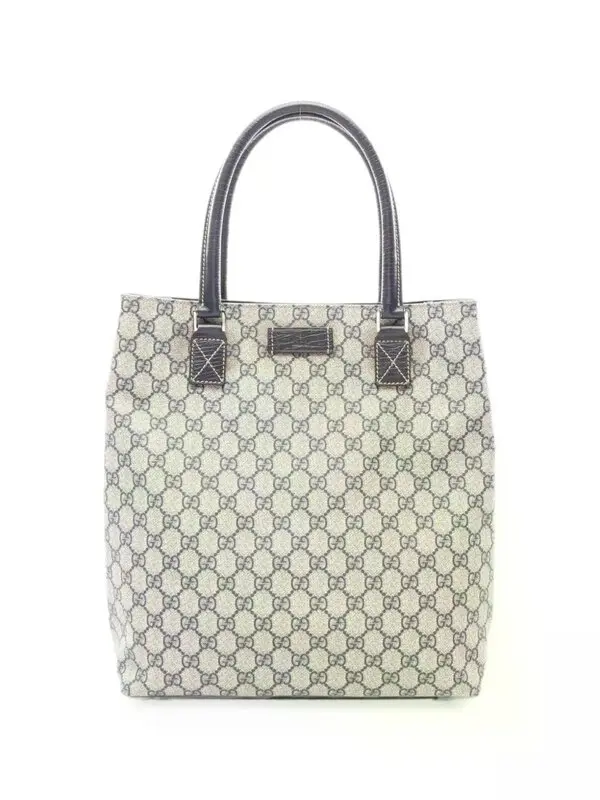 Gucci Gg Plus Monogram Tote Bag - Neutrals