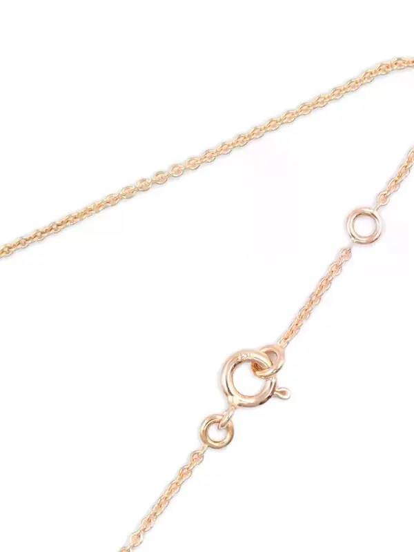 Hermès 18k Rose Gold Farandole Necklace - Pink