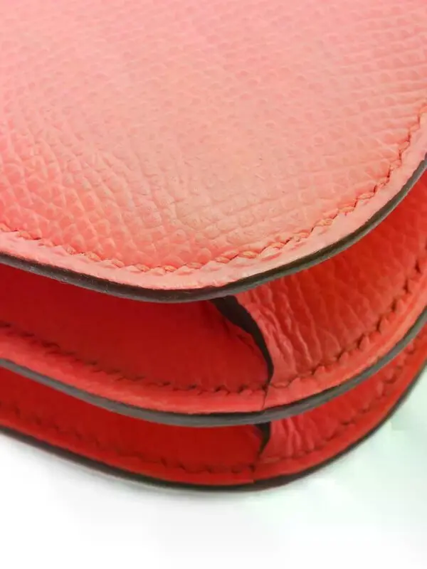 Hermès Mini Constance Shoulder Bag - Orange