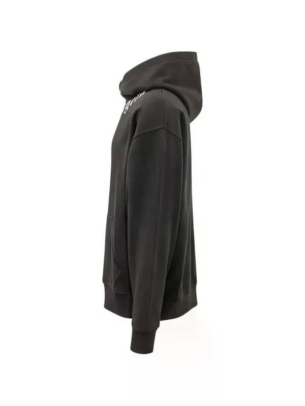 Palm Angels Neck Logo Reg Hoodie