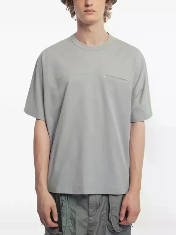 SPOONYARD Panelled T-shirt With Carabiner Detail