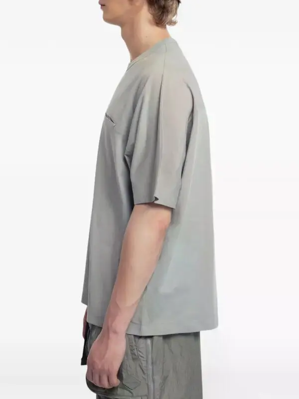 SPOONYARD Panelled T-shirt With Carabiner Detail