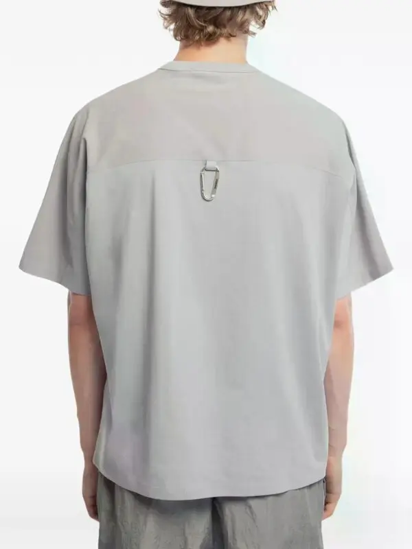 SPOONYARD Panelled T-shirt With Carabiner Detail