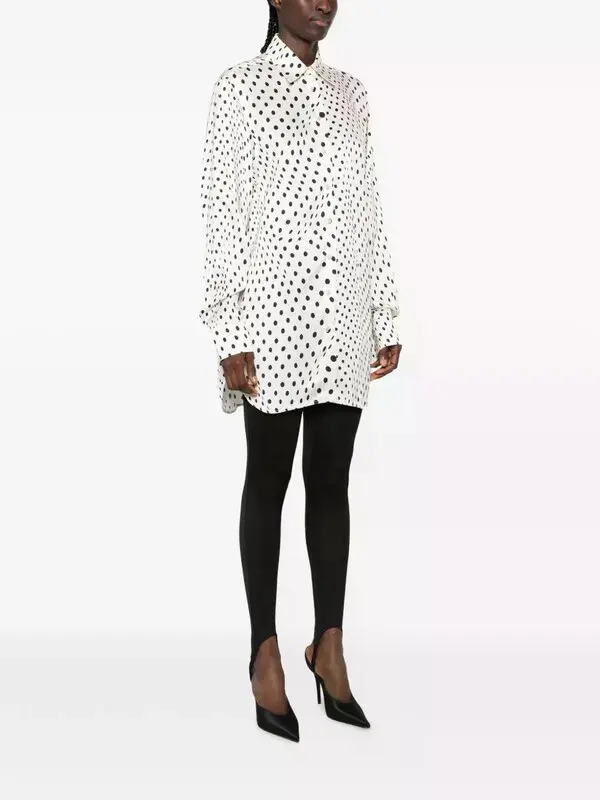 Stella McCartney Polka-dot Long-sleeve Shirt