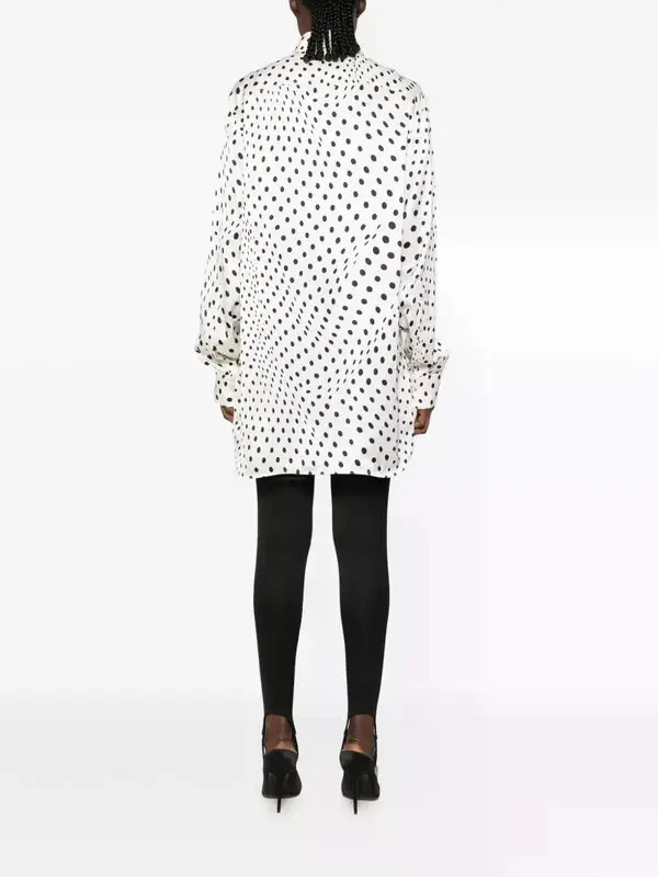 Stella McCartney Polka-dot Long-sleeve Shirt
