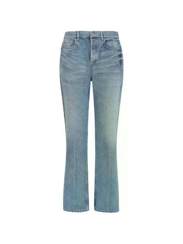 Saint Laurent Mid-rise Straight Jeans