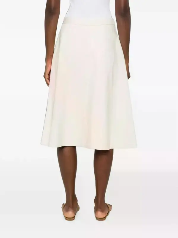 Dorothee Schumacher Belted Patch-pocket Midi Skirt