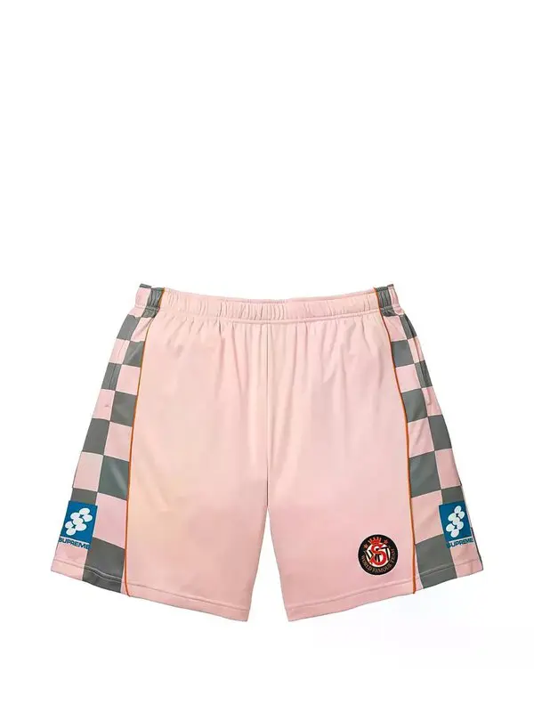 Supreme Checkerboard-panel Shorts