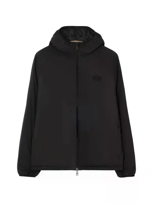 Burberry Packable Nylon Dunwich Hooded Jacket