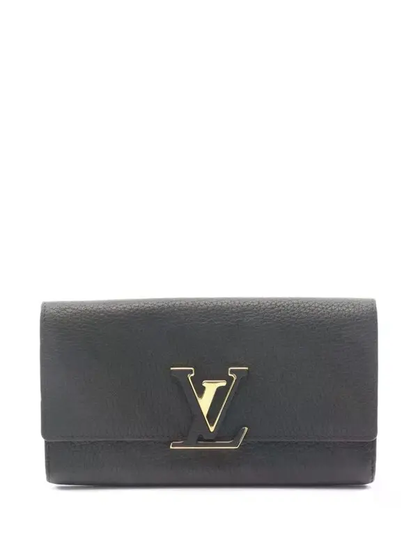 LOUIS VUITTON 2018 Capucines Bi-fold Wallet