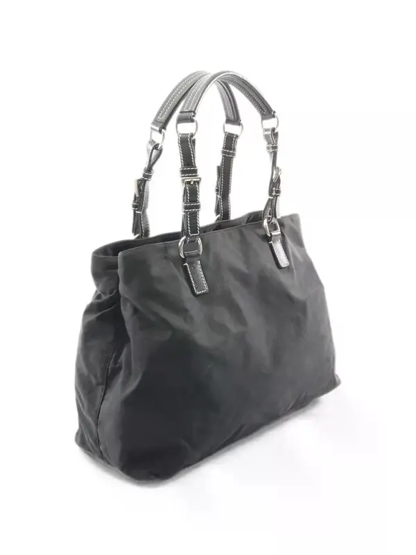 Prada 2000s Logo-detail Tote Bag