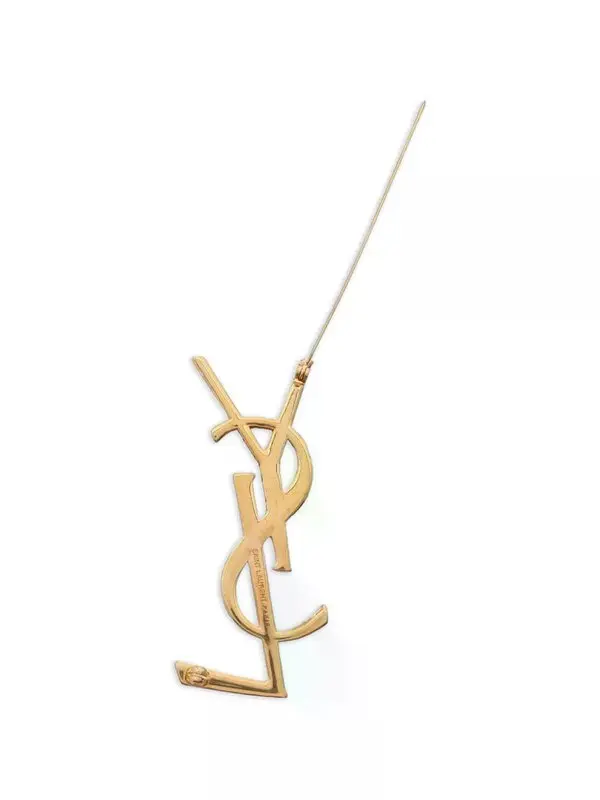 Saint Laurent Opyum Twisted Brooch