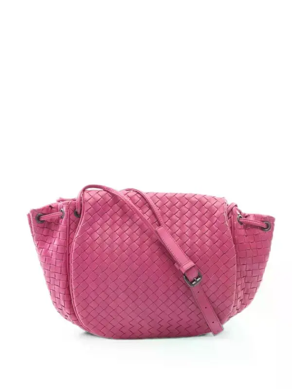 Bottega Veneta 2010s Intrecciato Shoulder Bag