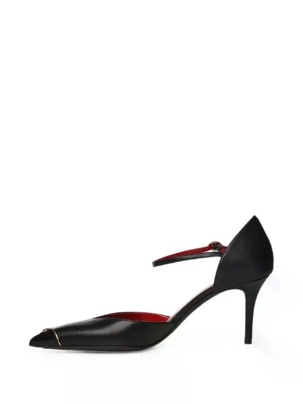 Valentino Garavani Leather Buckle-fastening Pumps