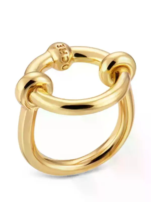 POCHE PARIS Harmony Knot Detail Ring - Gold