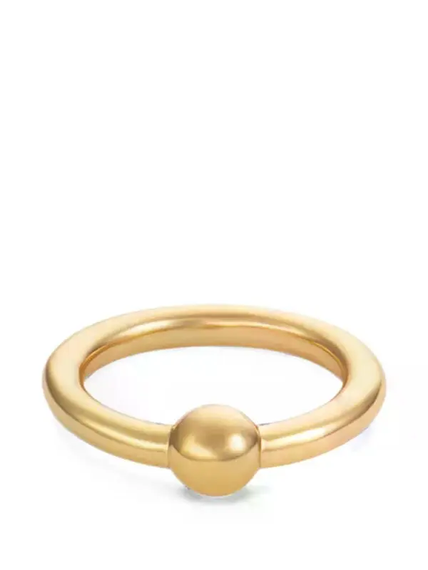 POCHE PARIS Flow Ball-detail Ring - Gold